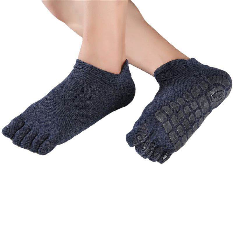 Men Sports Socks Yoga Toe Socks Anti Slip Five Fin... – Vicedeal