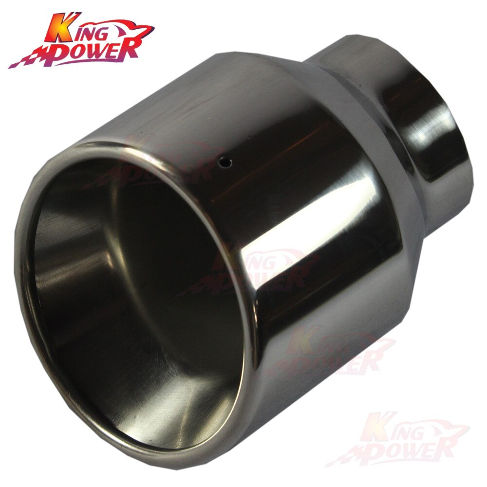 KP- - Stainless Weld On Exhaust Tip Double Wall An... – Grandado