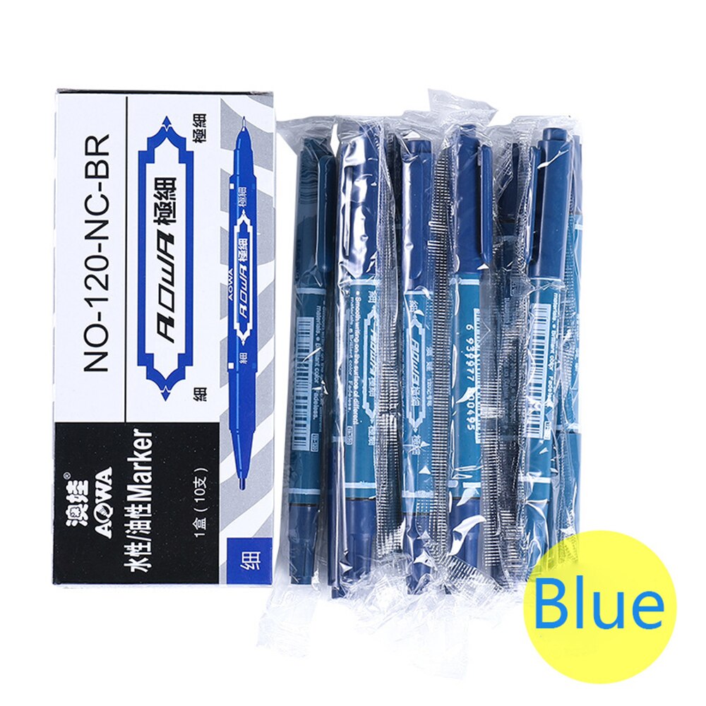 4pcs/set Double Headed Erasable Pens Waterborne Ma... – Vicedeal