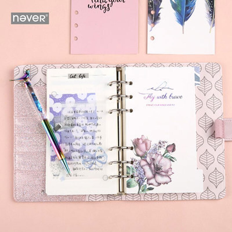 Never A6 Planner Refill For Filofax Notebook 6 Hol... – Grandado