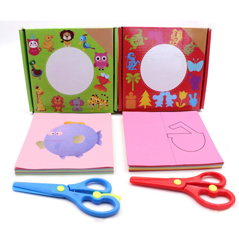 Kids Cartoon Paper Folding Cutting Toys Scissor Sk... – Vicedeal