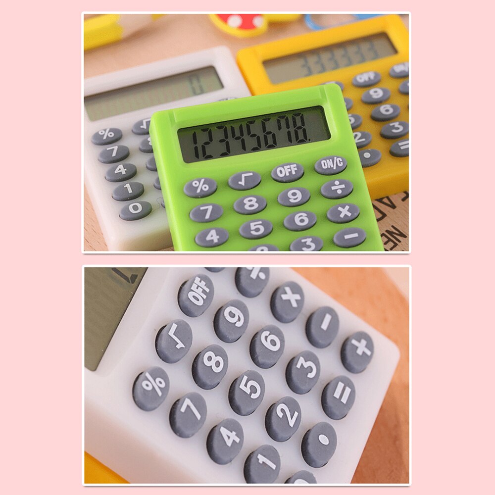 Mini Calculator 8-Digit Display Pocket Size Calcul... – Vicedeal