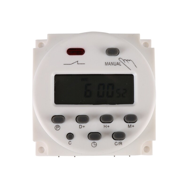 DC 12V/24V/110V/220V Digital LCD Power Timer weekl... – Grandado