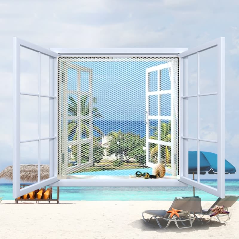 Summer Must Diy Door Window Curtain Wire Net Fly B... – Grandado