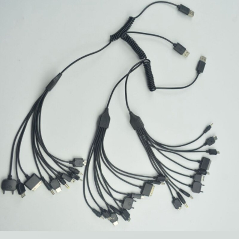 5Pcs Multi Pin Kabel Lader Usb Adapter Kabel Data ... – Vicedeal