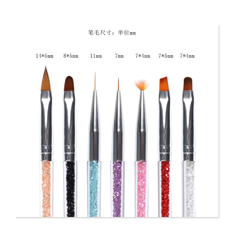 Manicure tools Nail crystal with diamond drawstrin... – Vicedeal