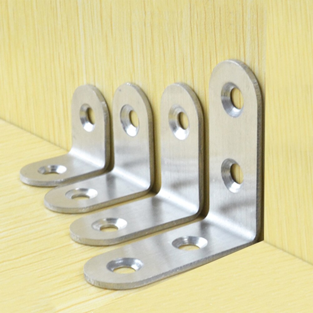 10Pcs 90 Graden Haakse Hoek Beugels 40x40mm Rvs L ... – Grandado