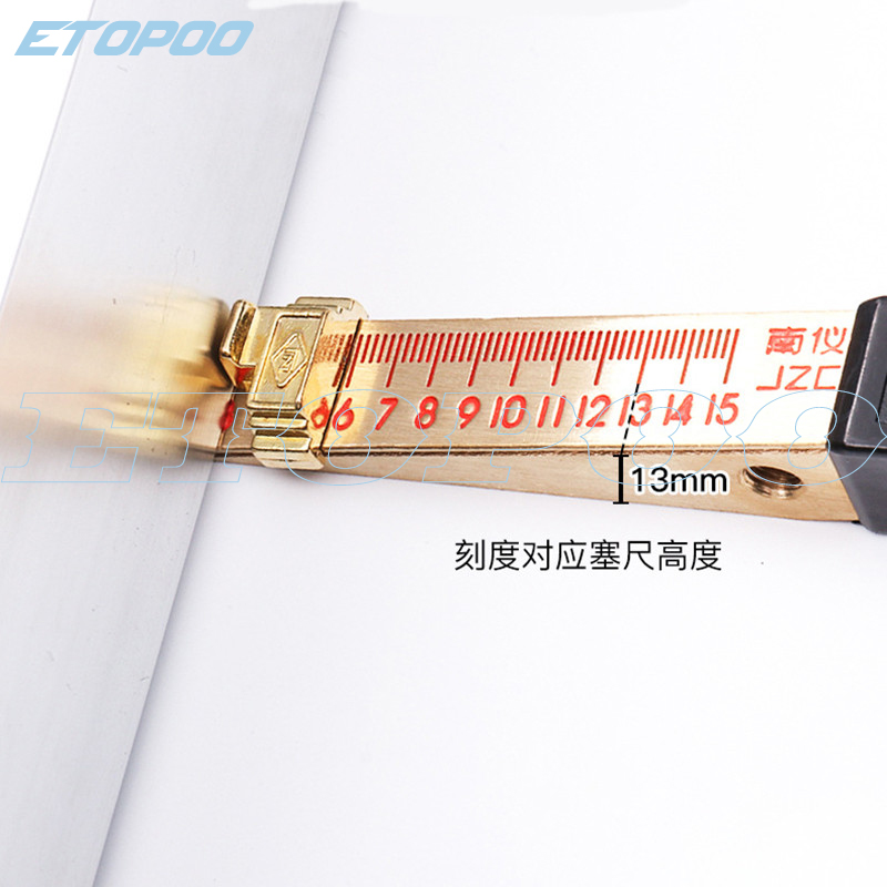 Wedge-Shaped Vernier Feeler Gauge 0.5mm Wedge Feel... – Grandado