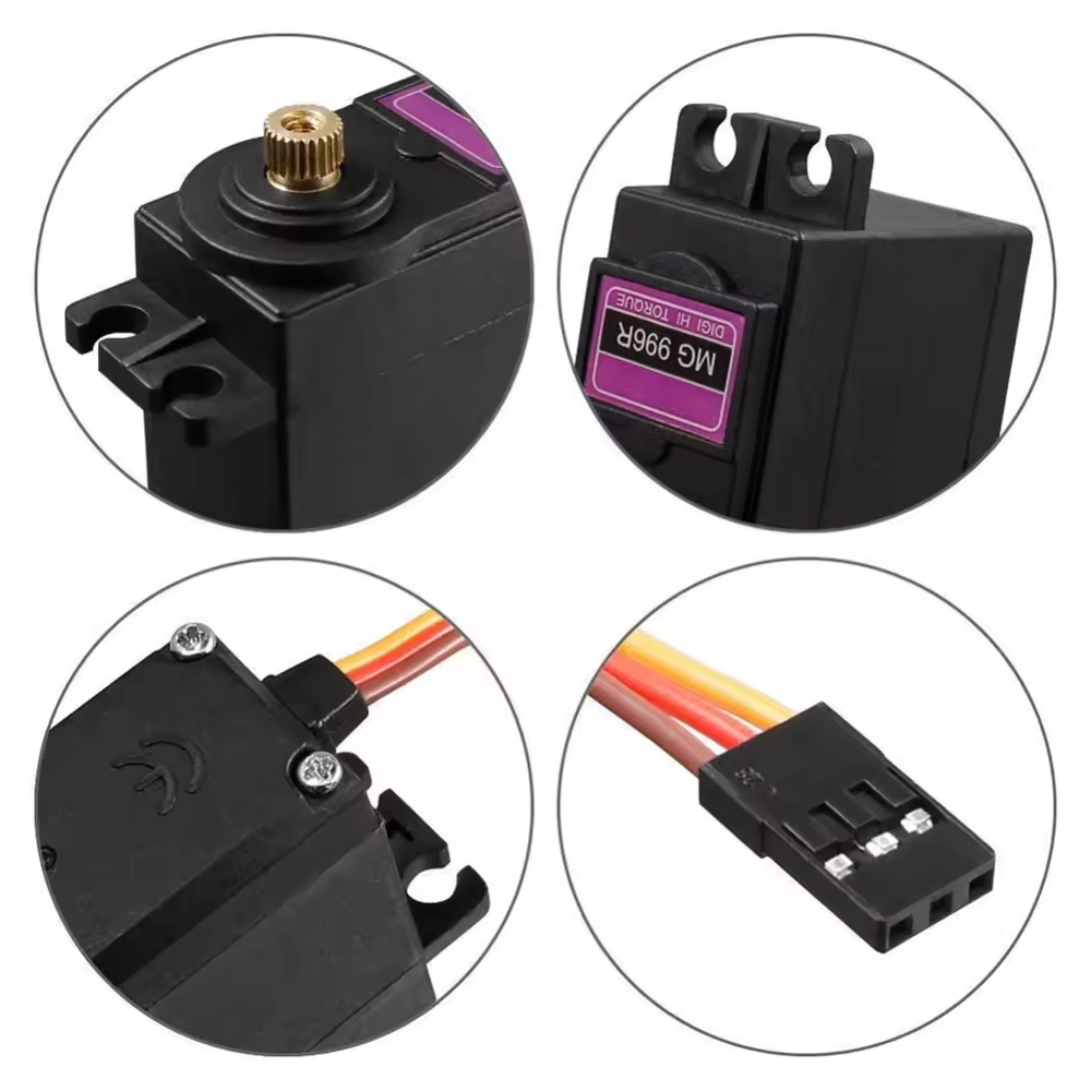 High Torque MG996R 4.8-6.0V Digital Servo with Met... – Vicedeal