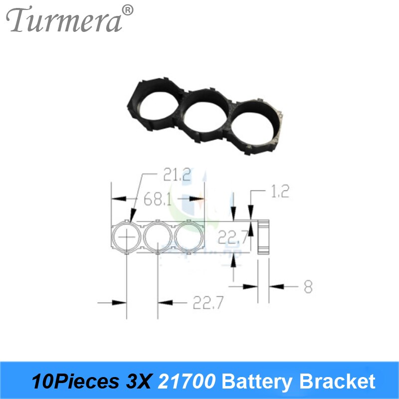 Turmera 10Piece 21700 Lithium Battery Holder Brack... – Vicedeal