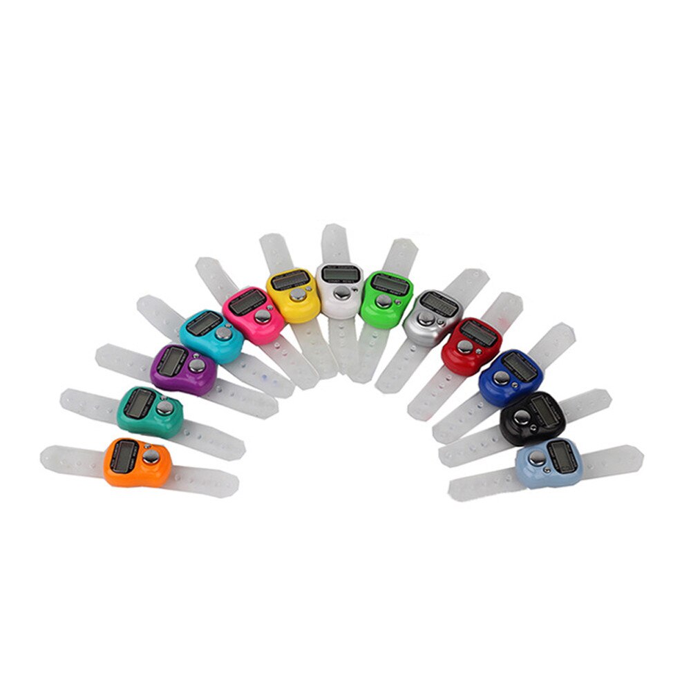 Ouhaobin Hand Ring Finger Counter Digit Digital LC... – Grandado