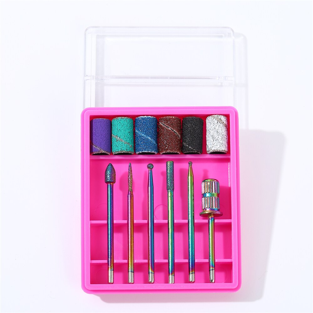 Diamond Nail Drill Cuticle Clean Bit Set Milling C... – Grandado