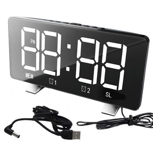 LED Digital Display USB12/24 Hours Dual Modes Snoo... – Grandado