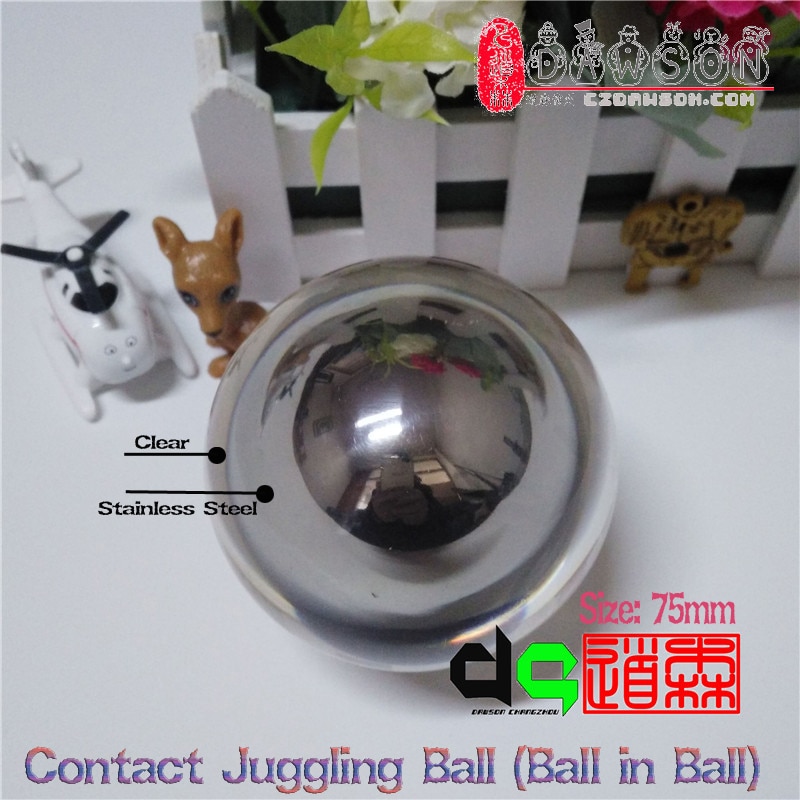 DSJUGGLING Clear Acrylic & Metal Contact Fushigi B... – Grandado