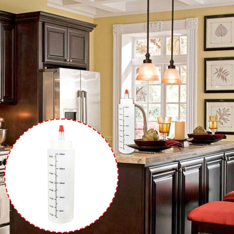 Keuken Plastic Squeeze Fles Kruiderij Dispenser Az... – Vicedeal