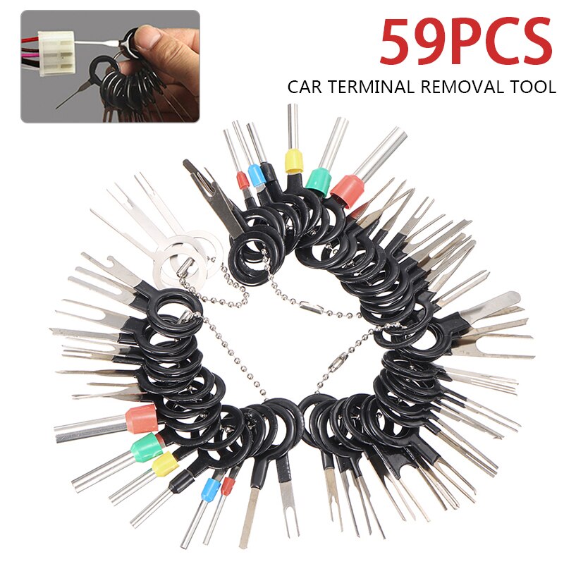 59Pcs Car Terminal Removal Electrical Wiring Crimp... – Grandado