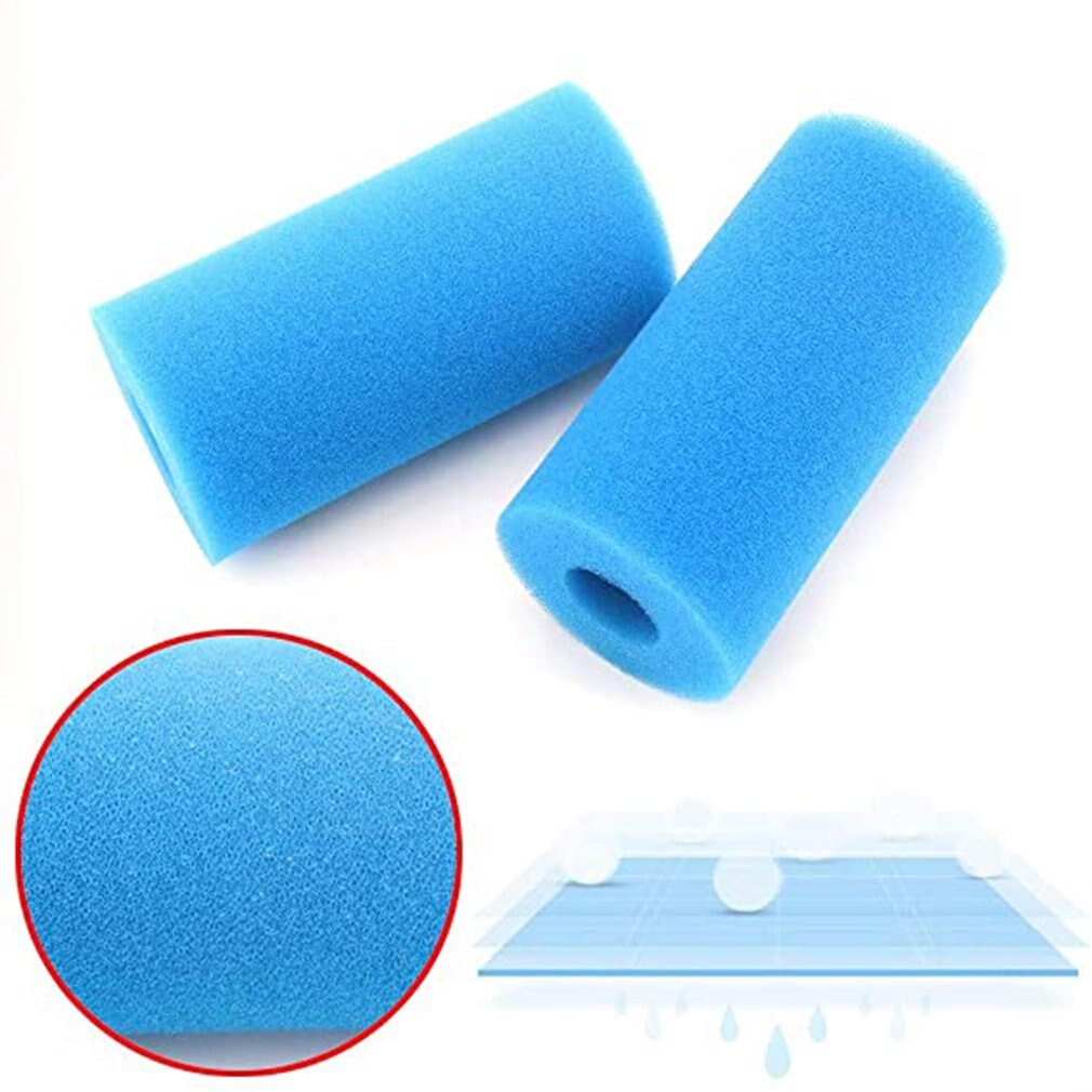 2 Stks/set Zwembad Filter Sponge Wasbare Spons Fil... – Grandado