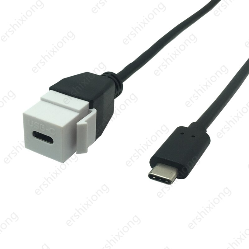 Usb 3.1 type c keystone han (hun) til hun jack kob... – Vicedeal