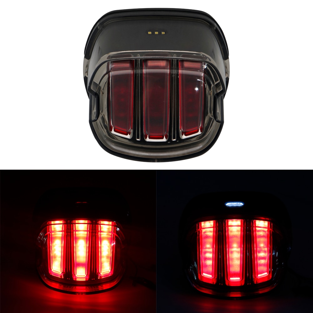 Smoke LED Tail Brake Light Low Profile For Electra... – Grandado