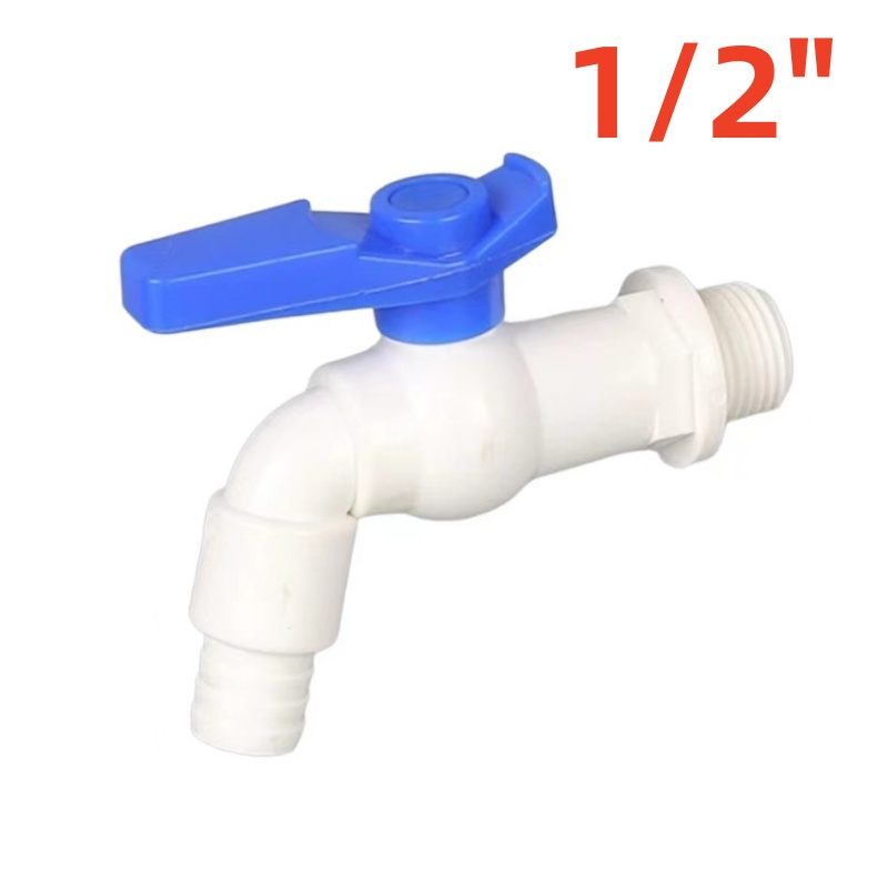 Water Faucet Fish Plastic Male Tank Tap 1pc 1/2 3/... – Vicedeal