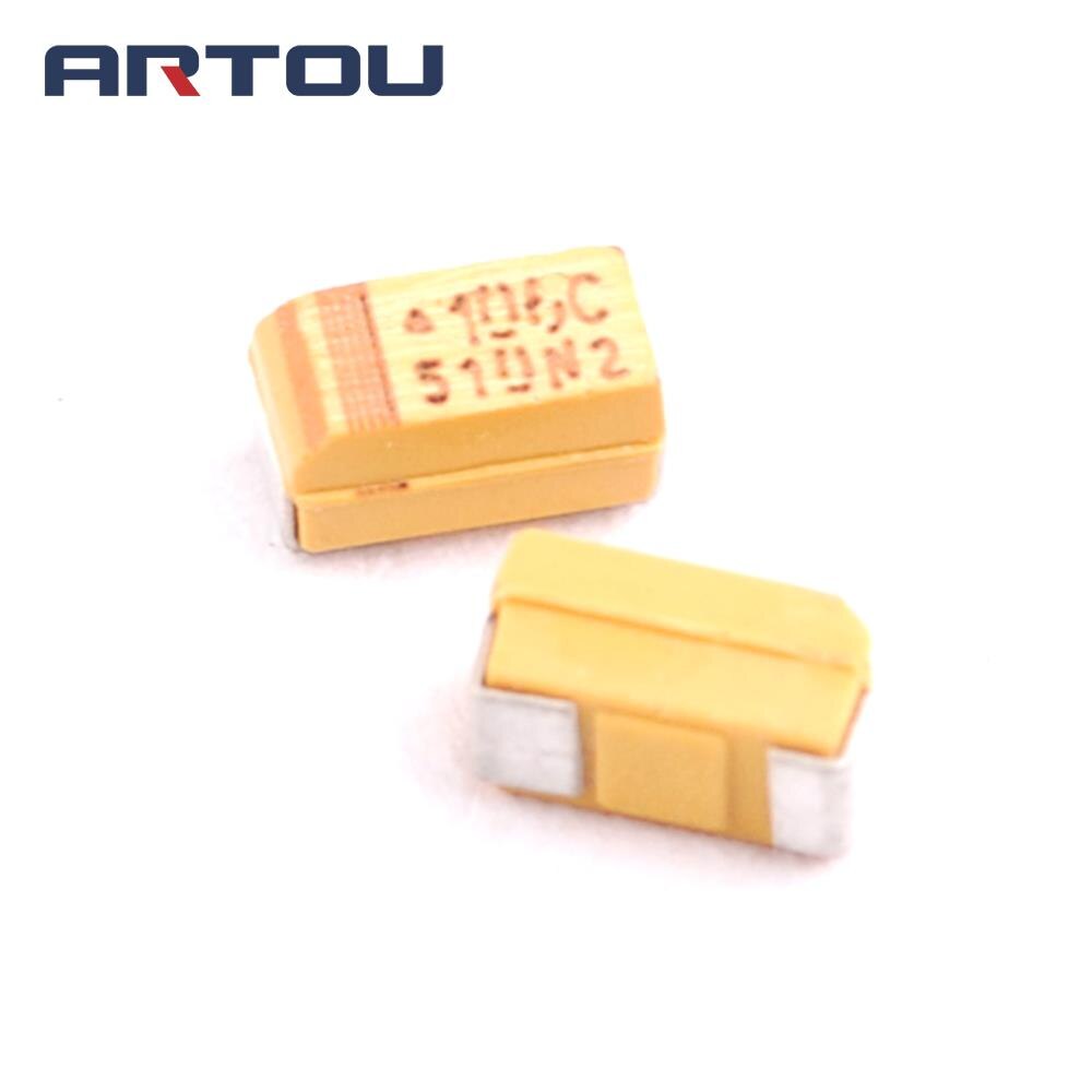 50PCS 10uf 16v 3216 A Tantalum Capacitor – Grandado