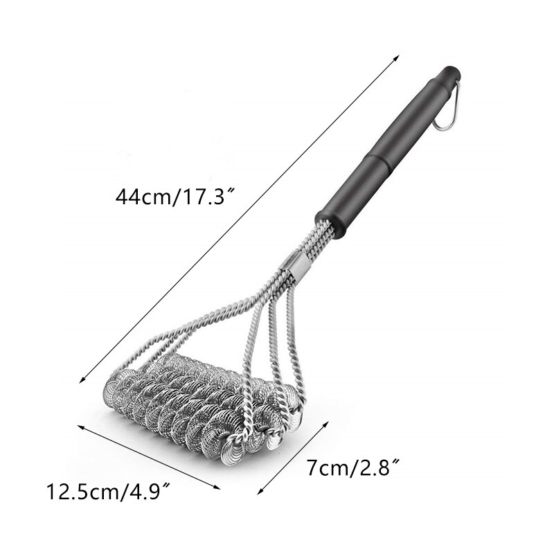 Portable Barbecue Cleaning Brush Stainless Steel B... – Grandado