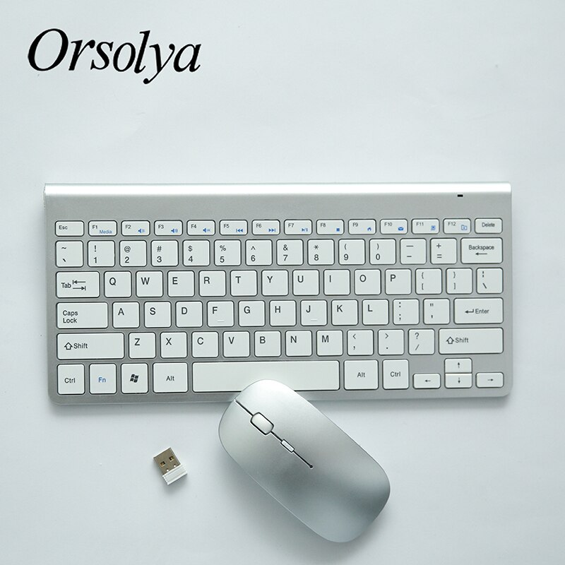 2,4G Wireless Tastatur und Maus Mini Tastatur Maus... – Vicedeal