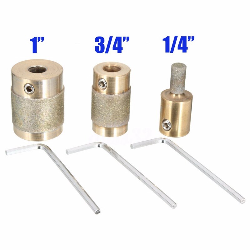 3Pcs Grinder Head 1 Inch 3/4 Inch 1/4 Inch Brass C... – Grandado