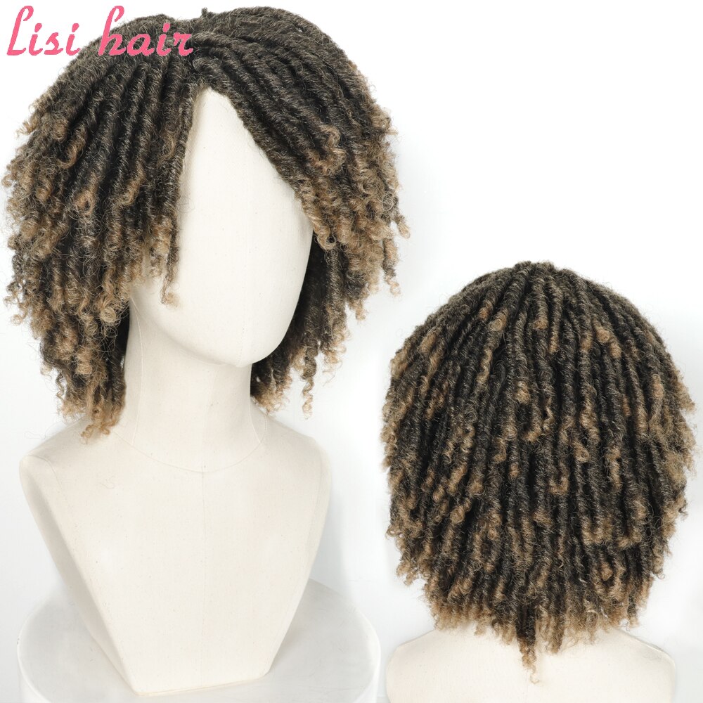 Lisihair Dreadlock Haak Twist Haar Pruik Korte Bou... – Vicedeal