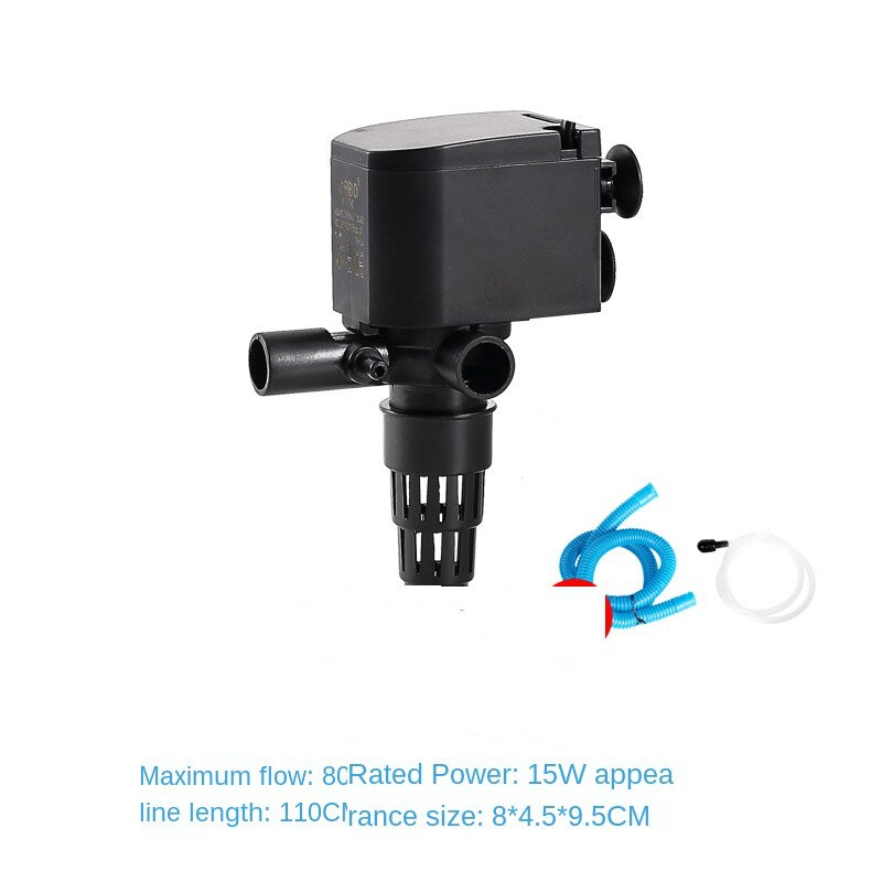 Fish tank submersible pump aquarium mute multi-fun... – Grandado