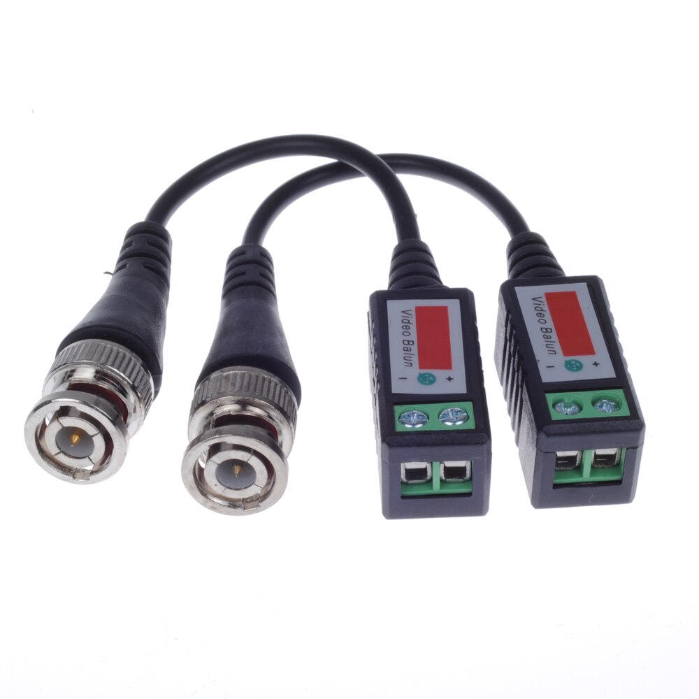 Twisted BNC CCTV Video Balun passive Transceivers ... – Grandado