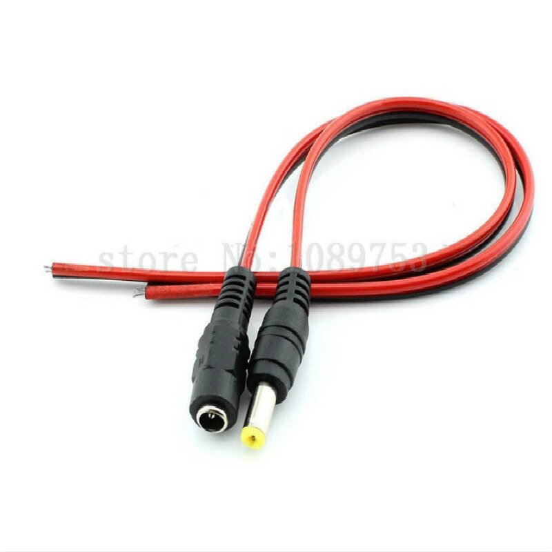 5 paar 12V 5,5x2,1mm Männlich + Weiblich DC Power ... – Vicedeal