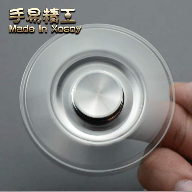 Silent Hand Spinner reduced spiral fidget stainles... – Grandado