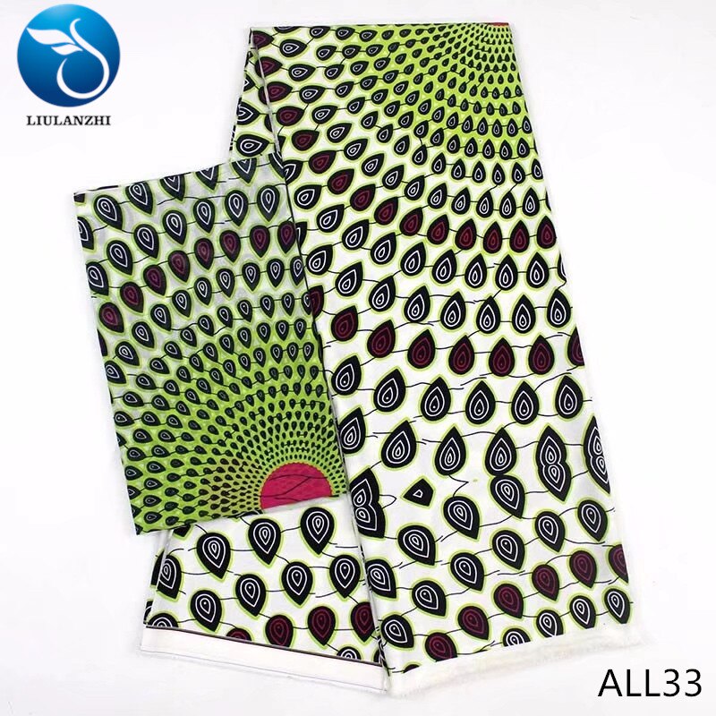 Liulanzhi Afrikaanse Stoffen Mode Multicolor Afdru... – Vicedeal