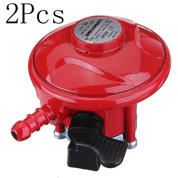 2pcs 27mm Red Gas Propane Regulator 37mbar For Car... – Grandado