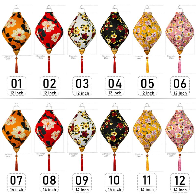 12/14Inch Jaar Lantaarn Handgemaakte Vintage Chine... – Vicedeal