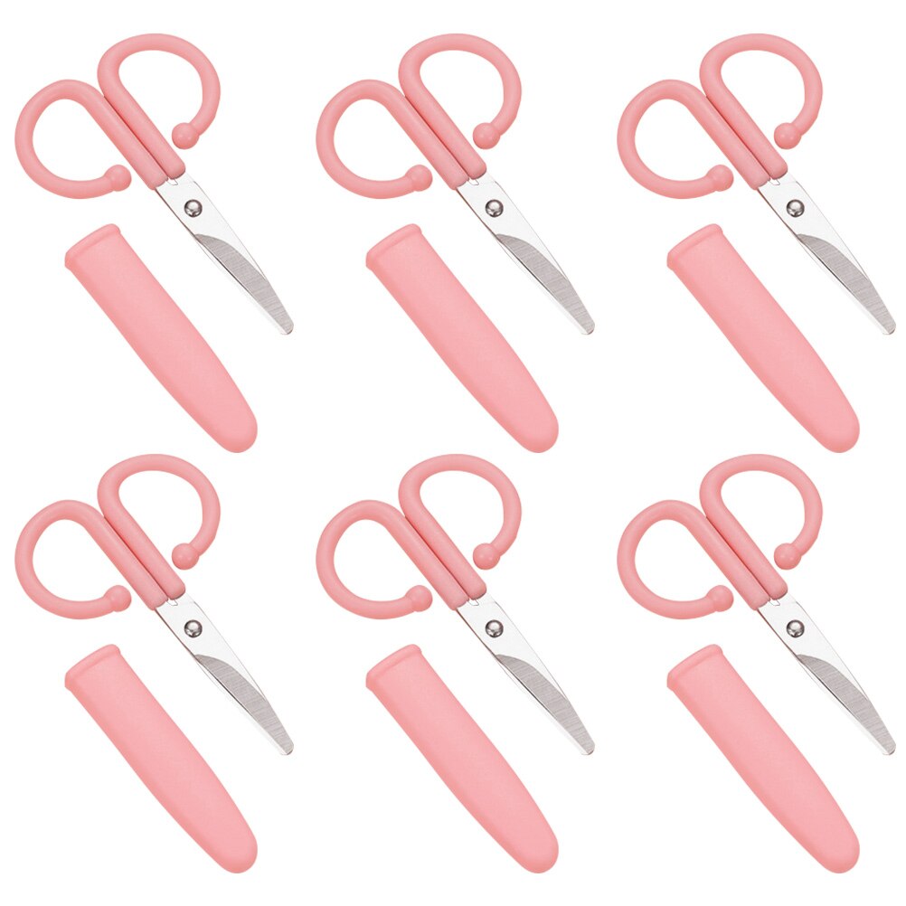 6Pcs Draagbare School Schaar Multifunctionele Stud... – Vicedeal