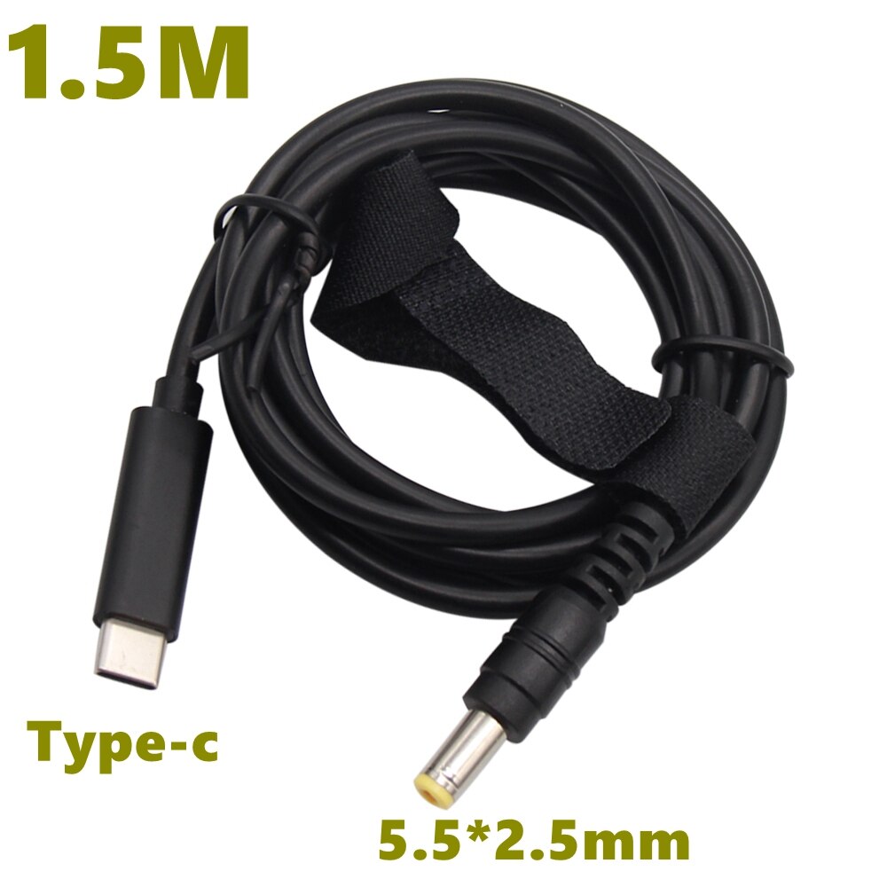 USB 3.1 Type C to DC 5.5mm*2.5mm 5.5mm*2.1mm Adapt... – Grandado