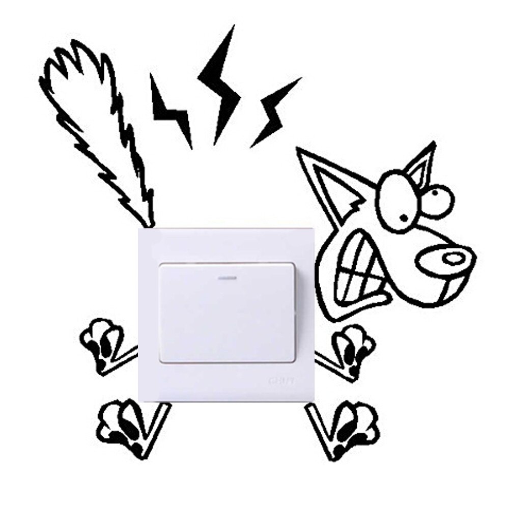 Wall Stickers Light Switch Decor Poster Decals Art... – Vicedeal