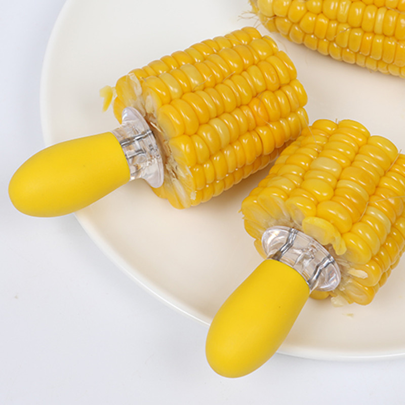 2Pcs Reusable BBQ Corn Holders Safe Stainless Stee... – Vicedeal