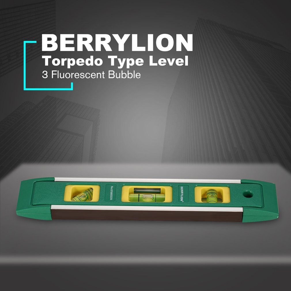 Torpedo Type Level 225mm Magnetic Gradienter Spiri... – Vicedeal