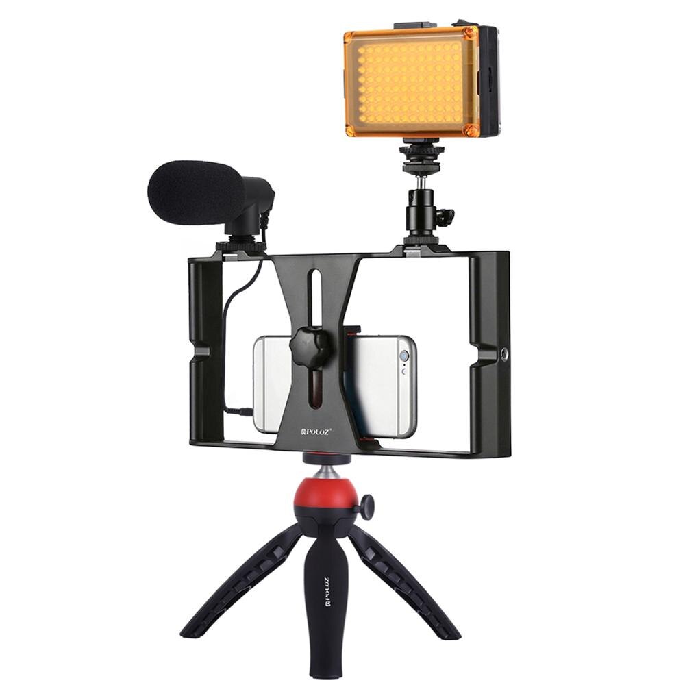 Newest Smartphone Vlogging Rig Set Kit 104 LEDs Li... – Vicedeal