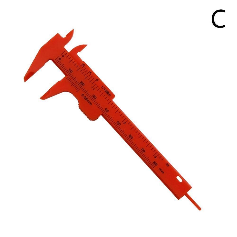 80mm Mini manual measurement Plastic Sliding Verni... – Grandado