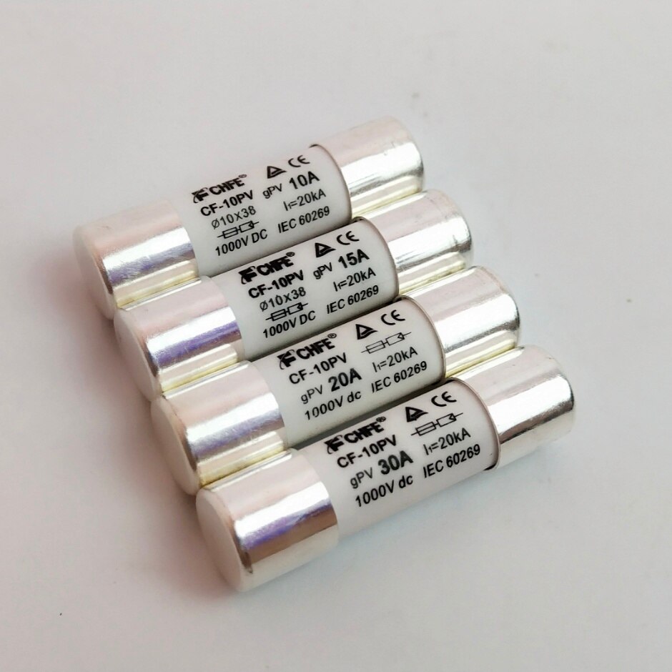 Pv Connector Met Zekering 5A/10A/15A/20A/30A 1000V... – Grandado