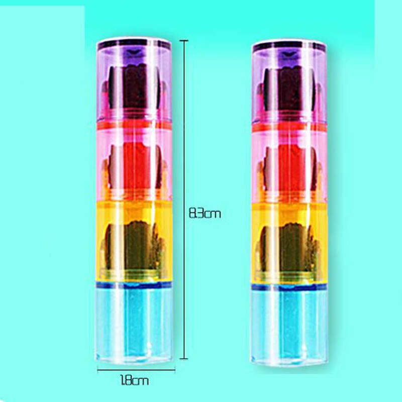 6 Pcs 2 Set Combination Stamps Pen Set Cycle Rolle... – Grandado