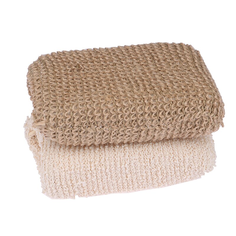 1PC Back Shower Scrubber Hemp Cleaning Towel Body ... – Grandado