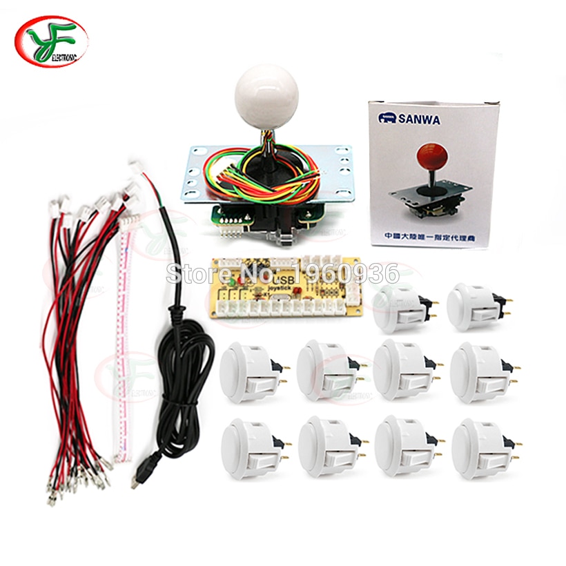 Arcade kit voor één speler diy arcade zonder vertr... – Vicedeal