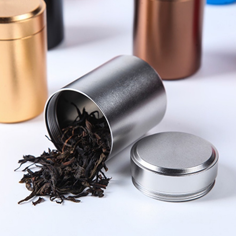 Metal Portable Sealed Tea Cans Home Garden Home St... – Grandado