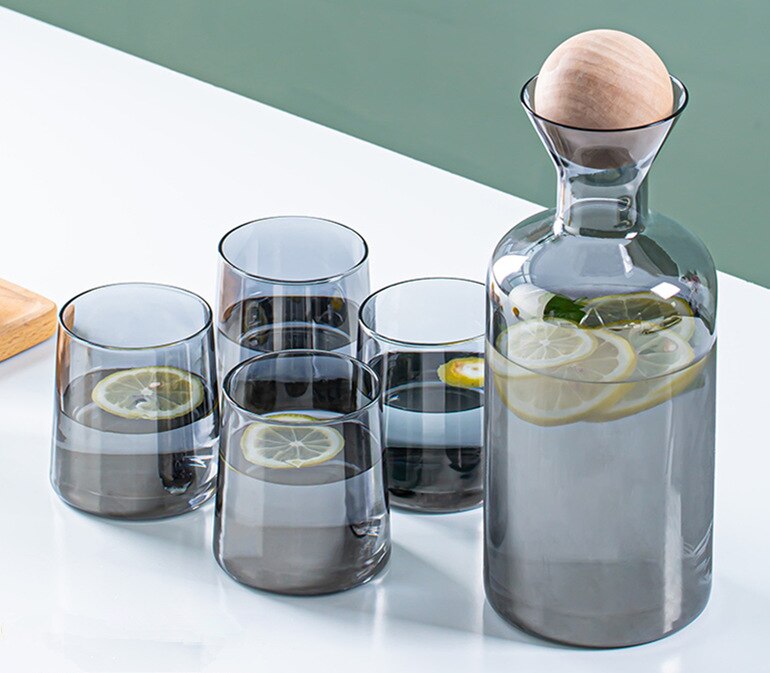 KuBac Glas Cup Set Kreative Wärme-beständig Wasser... – Vicedeal