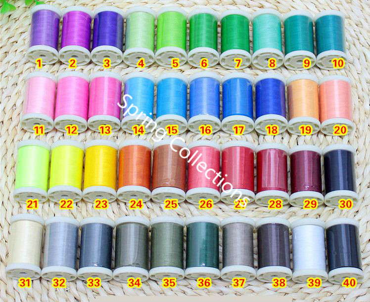 40Color 320Yard/pcs Sewing Thread Sewing Supplies ... – Grandado